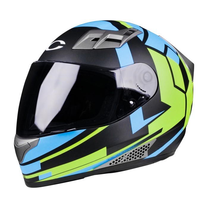 Jual Terlaris!! Cargloss Ns1 Helm Full Face - Tetris Black Doff ...