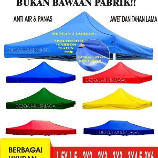Jual Kain/Terpal Atap Tenda Lipat 3X3 | Shopee Indonesia