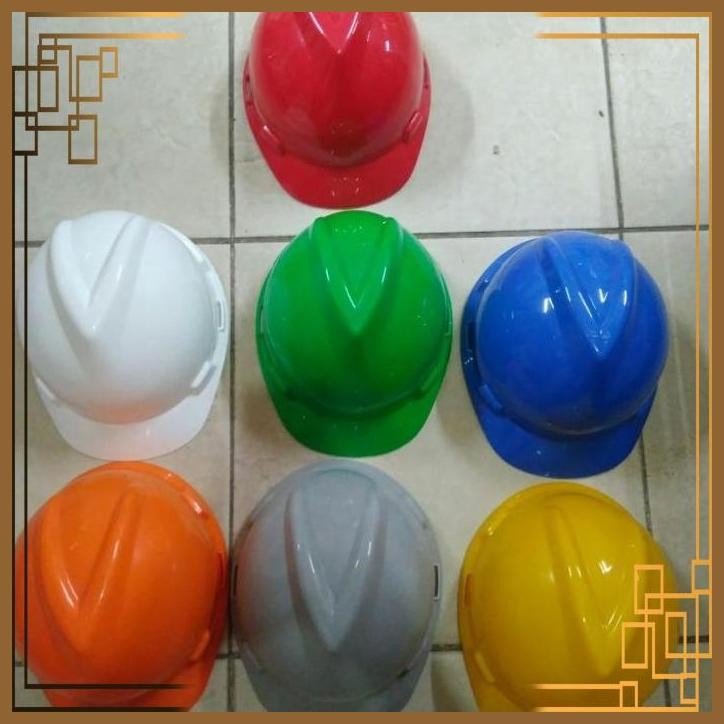 Jual [WJT] Helm proyek helm pekerja proyek helm safety | Shopee Indonesia