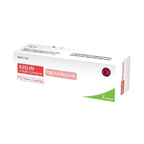 Jual EZELIN 100 IU/ML INSULIN 3 ML CARTRIDGE | Shopee Indonesia