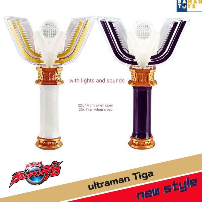 Jual Senjata Ultraman Tiga Weapon Toga Spark Lens Transformation ...