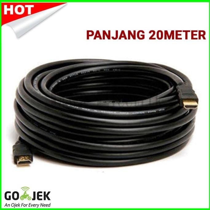 Jual HARGA DISC - KABEL HDMI To HDMI High Speed High Quality Gold 20 ...