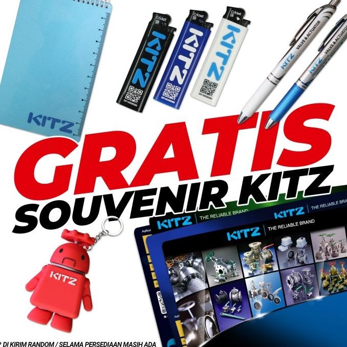 Jual Kitz Brass Ball Valve Fig. 400 T , 1/2" - 15A - 15Mm , Drat / Screw | Shopee Indonesia