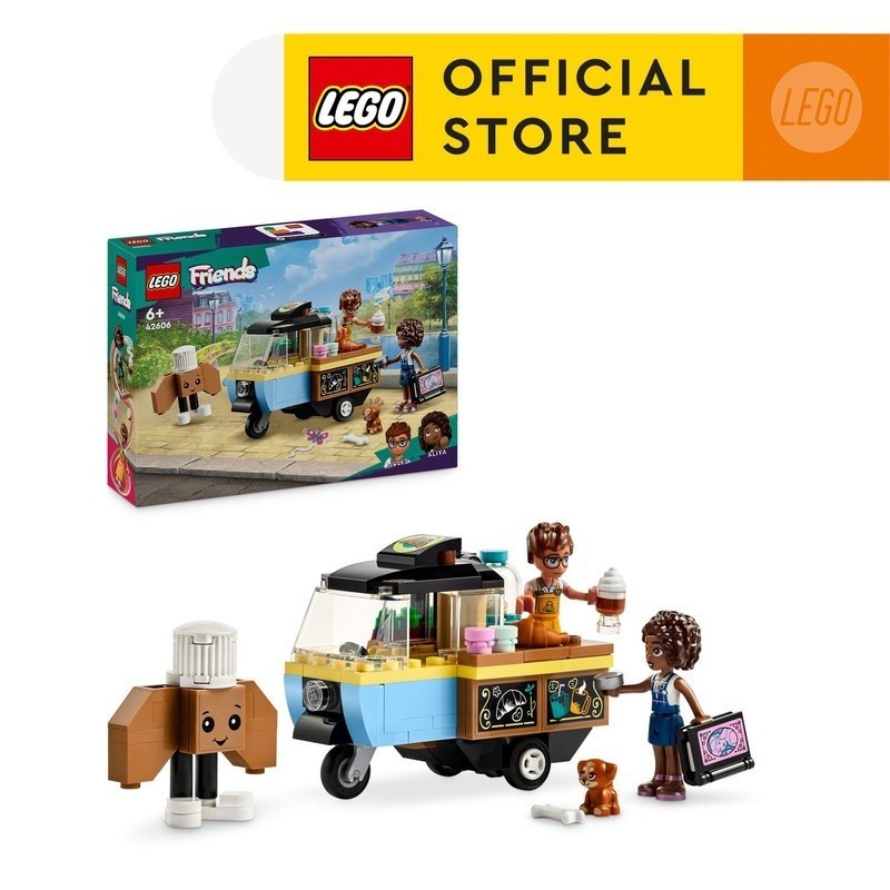 Jual LEGO Friends 42606 Mobile Bakery Food Cart Building Set Toys (125 ...