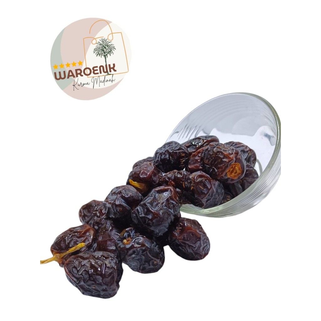 Jual KURMA AJWA MADINAH 250 GRAM / KURMA AJWA / KURMA NABI / COD ...