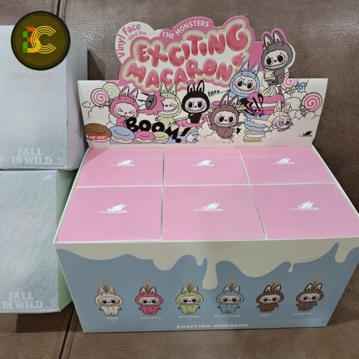 Jual PREORDER LABUBU THE MONSTERS- TASTY MACARONS VINYL FACE BLIND BOX ...