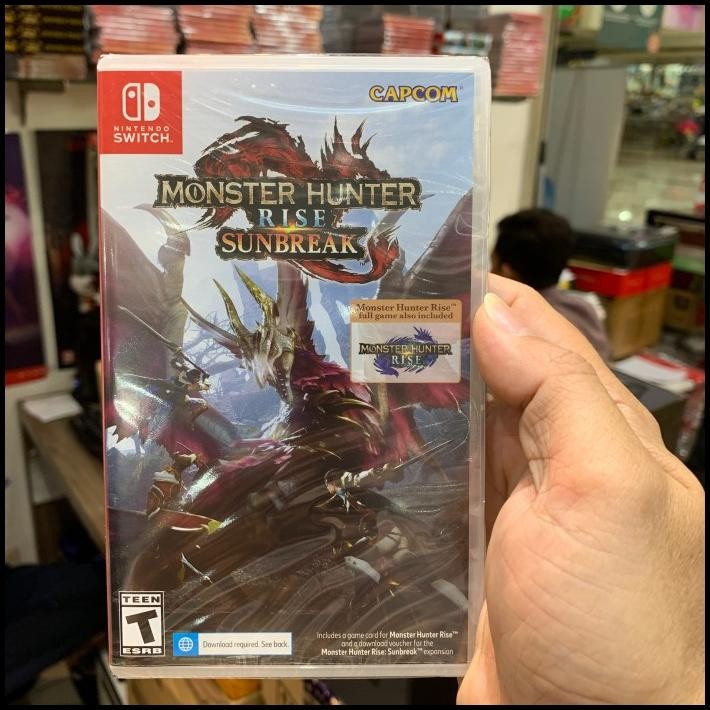 Jual Nintendo Switch Mh Rise Monster Hunter Rise + Mh Sunbreak Dlc ...