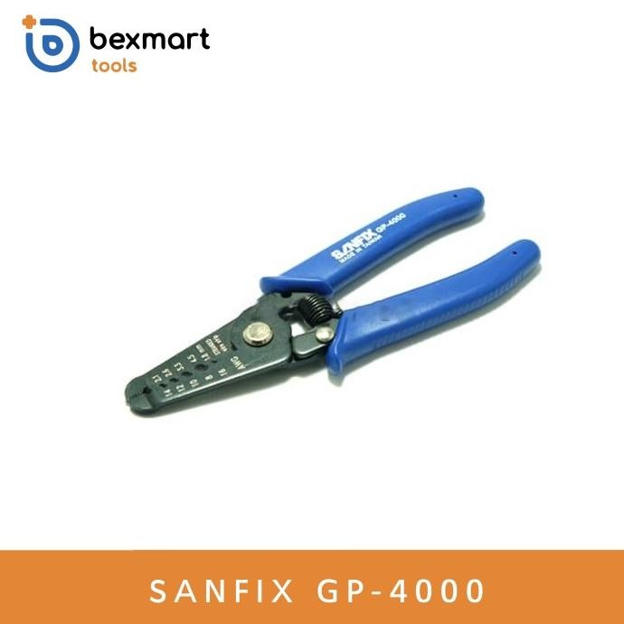 Jual Update Tang kupas kabel sanfix GP 4000 (wire stripper plier) bex90 ...