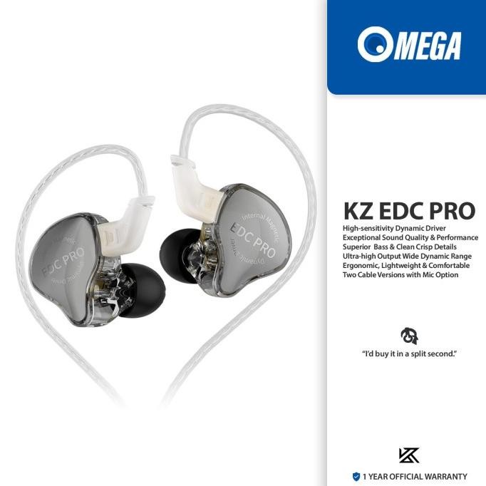 Jual KZ EDC PRO HIGH-PERFORMANCE DYNAMIC DRIVER IN-EAR IEM WITH MIC ...
