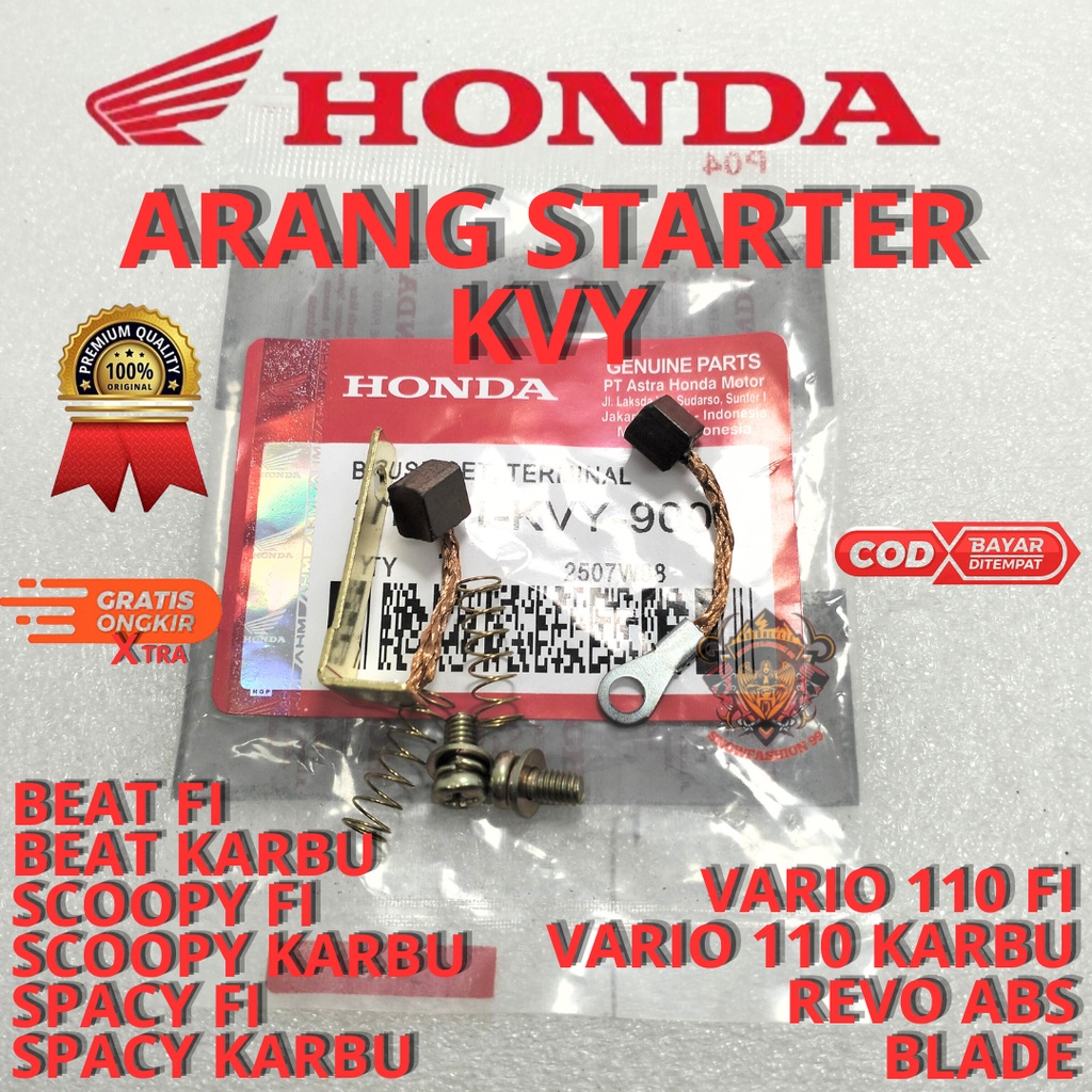 Jual ARANG STARTER KVY HONDA BEAT FI,VARIO 110 FI,SCOOPY FI,SPACY FI ...