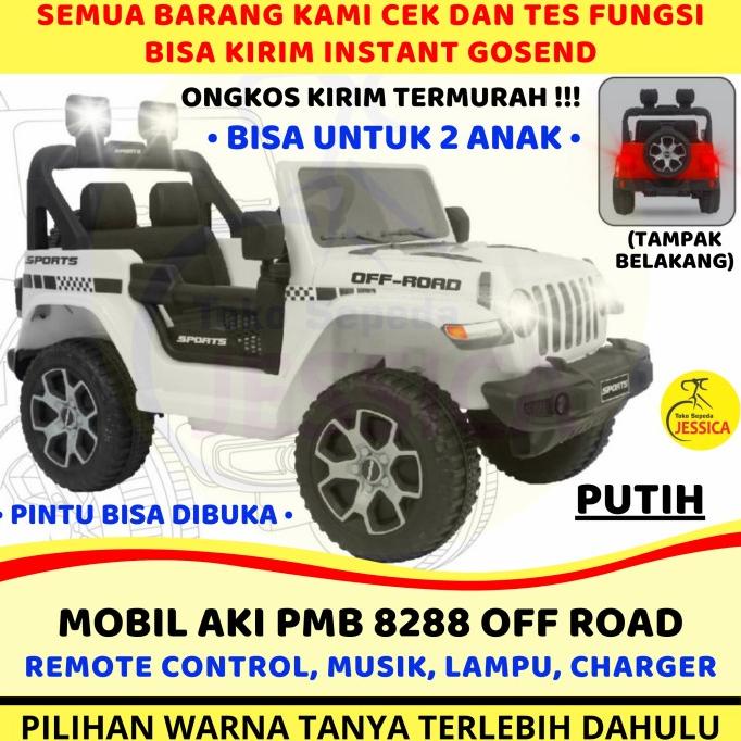 Jual Mobil Aki Remote Control Jeep Rubicon PMB M 8288 Off Road Murah | Shopee Indonesia