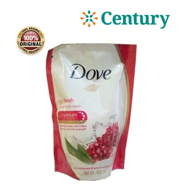 Jual Dove Body Wash Go Fresh Revive Refill 400ml / Sabun Cair / Body ...