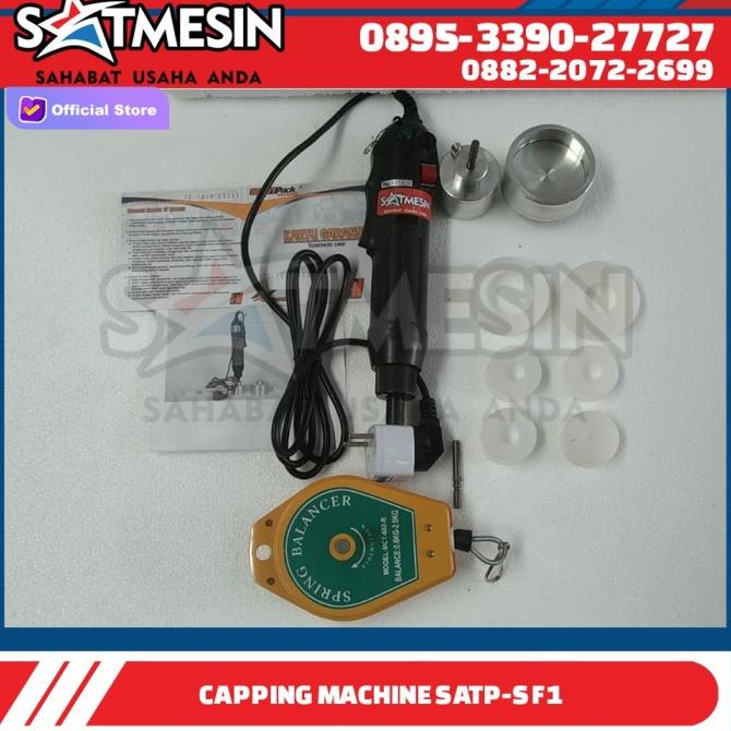 Jual Mesin Capping Penutup Botol Manual Sf-1 Heavypack | Shopee Indonesia