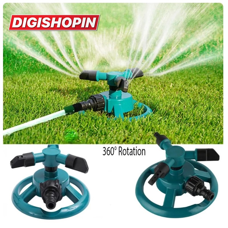 Jual Sprinkler Air Taman 360 Derajat Alat Penyiram Tanaman Otomatis ...