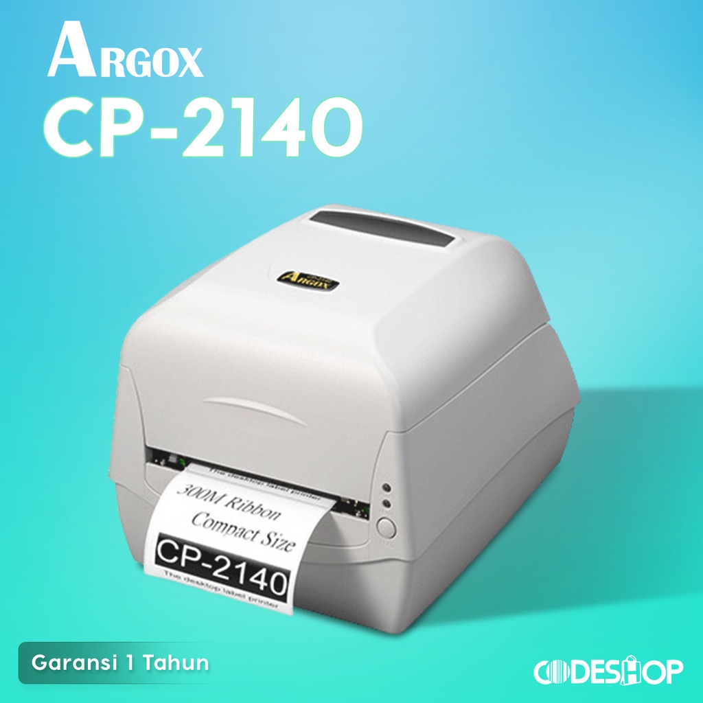 Jual Barcode Printer Argox CP2140 - Label Barcode Argox CP-2140 - Putih | Shopee Indonesia