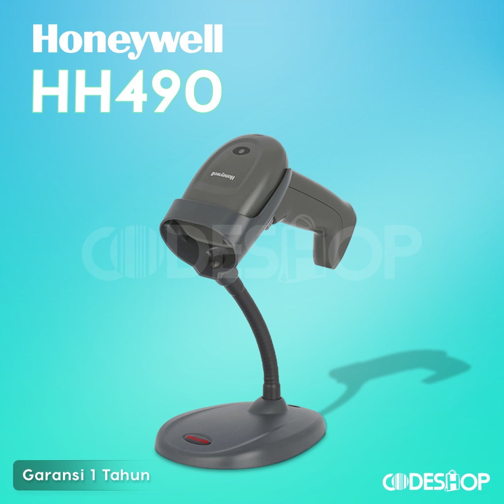 Jual Scanner Barcode 2D Honeywell HH490 1D & 2D Autoscan Autosense ...