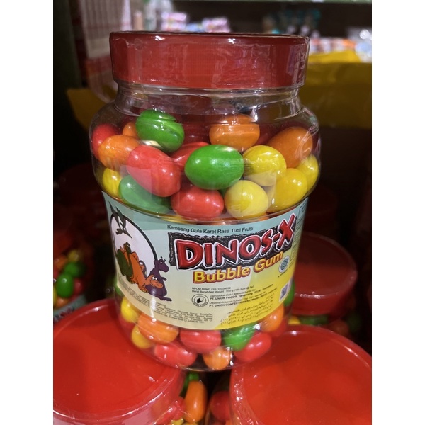 Jual Permen Karet Dinos-X / Permen Karet Dino 917Gr | Shopee Indonesia