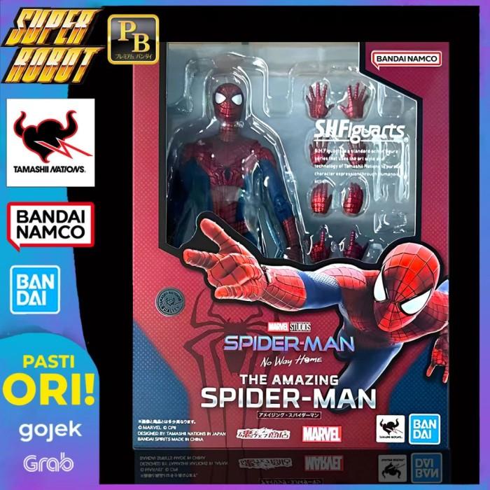 Jual SHF The Amazing Spider-Man / Spiderman Andrew Garfield BANDAI ...