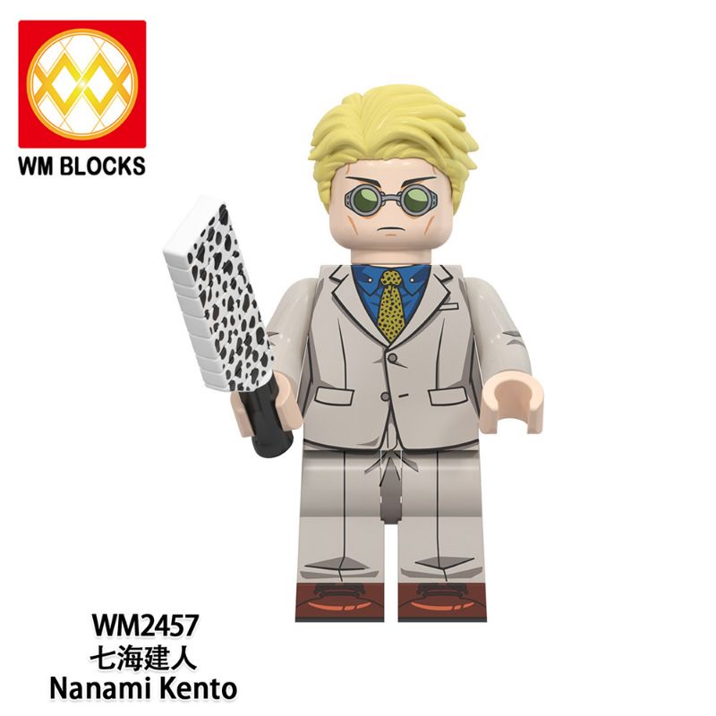 Jual mainan bricks jujutsu kaisen naruto bleach WM6149 figure anime ...