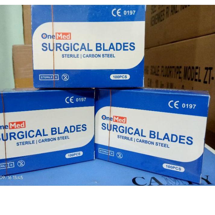Jual ONEMED - Bisturi Surgical Blade / Pisau Bedah / Pisau Operasi ...