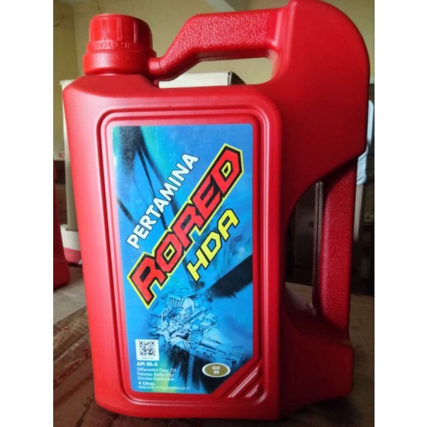 Jual Oli Transmisi Gardan Pertamina Rored HDA SAE 90 API GL-5 Galon 4 ...