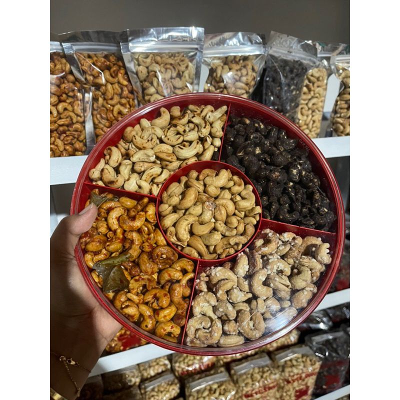 Jual KACANG METE MIX 5 VARIAN RASA / BERAT 1 KG | Shopee Indonesia