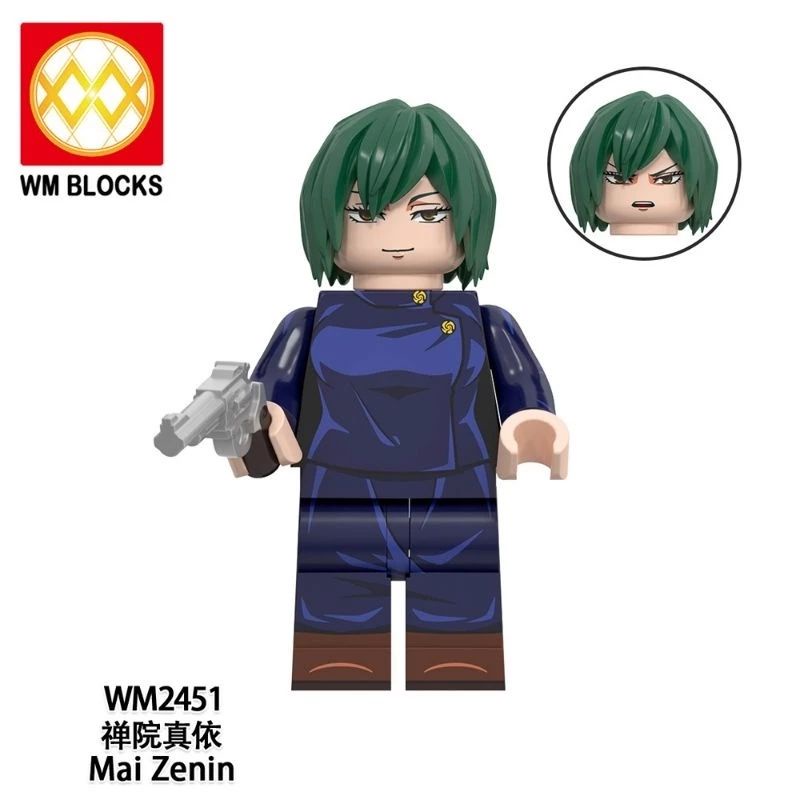 Jual Mainan Balok Figure Koleksi Anime Bleach Jujutsu Kaisen Full ...