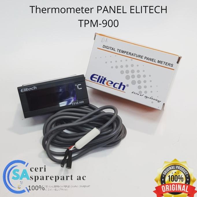 Jual Elitech Tpm-900 Digital Thermometer Alat Ukur Temperature Panel | Shopee Indonesia