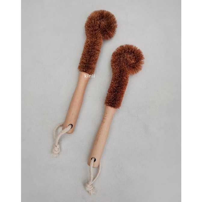 Jual juw sikat botol sabut kelapa bottle cleaner coconut fiber brush ...