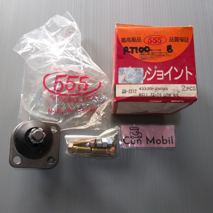 Jual Ball Joint Corona Rt 100 Bagian Bawah Sb 2212 Merk 555 Made In ...