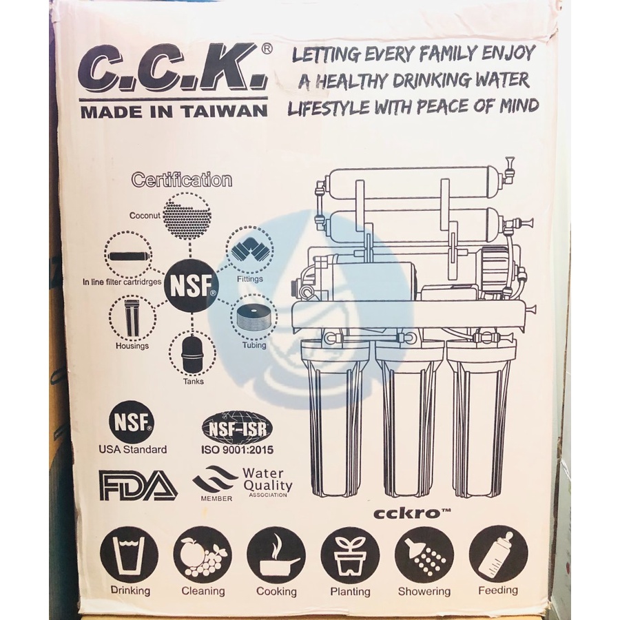 Jual Mesin RO Filter Air CCK Taiwan 50 GPD | Shopee Indonesia