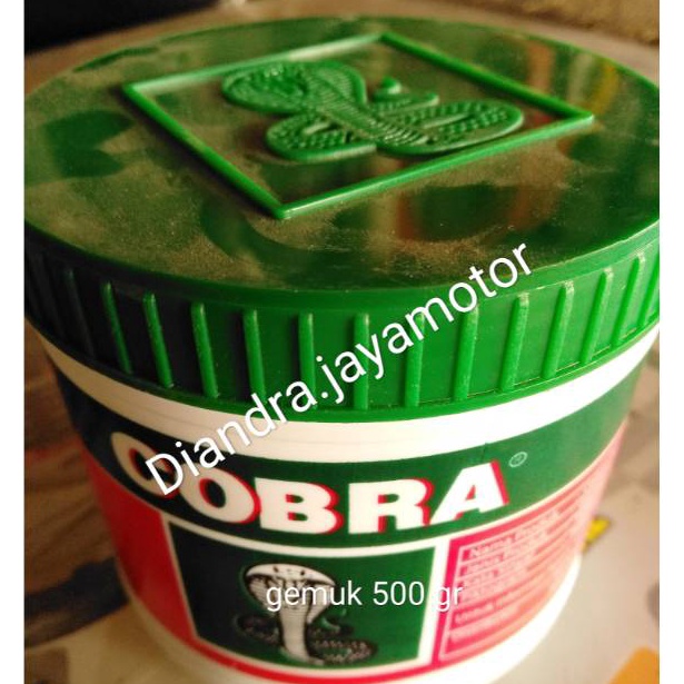 Jual Gemuk cobra 500 gram asli merk cobra untuk semua kebutuhan [KODE ...