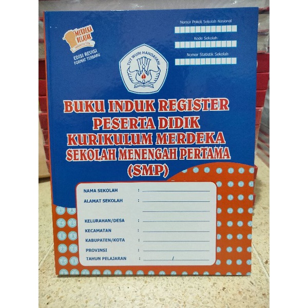 Jual Paket usaha Buku Induk SMP Kurikulum Merdeka 2022 50 Siswa | Shopee Indonesia