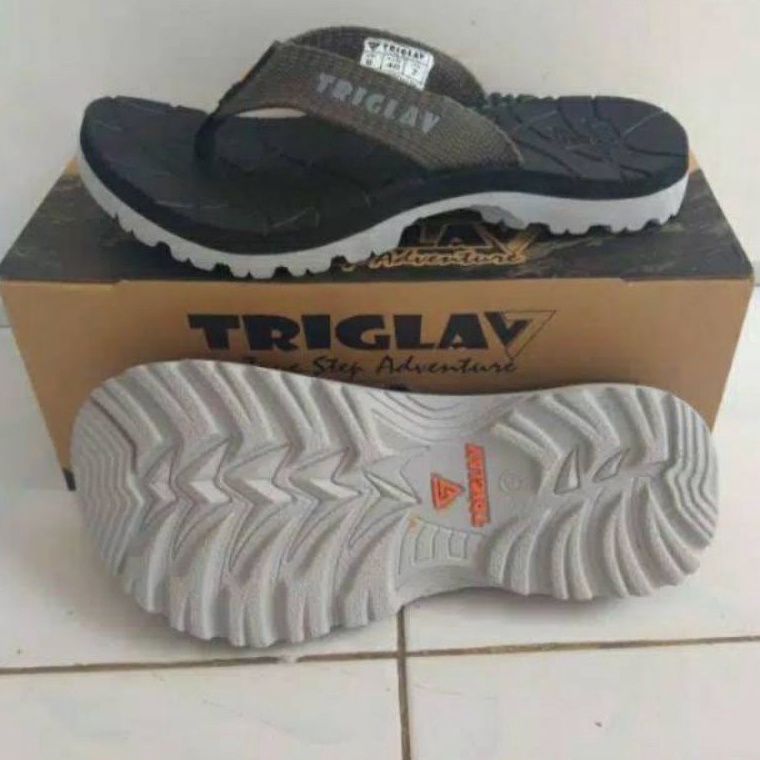 Jual REKOMENDASI Sandal Pria Triglav Premium Original Sendal Gunung Pria Model Jepit Casual Pro ...