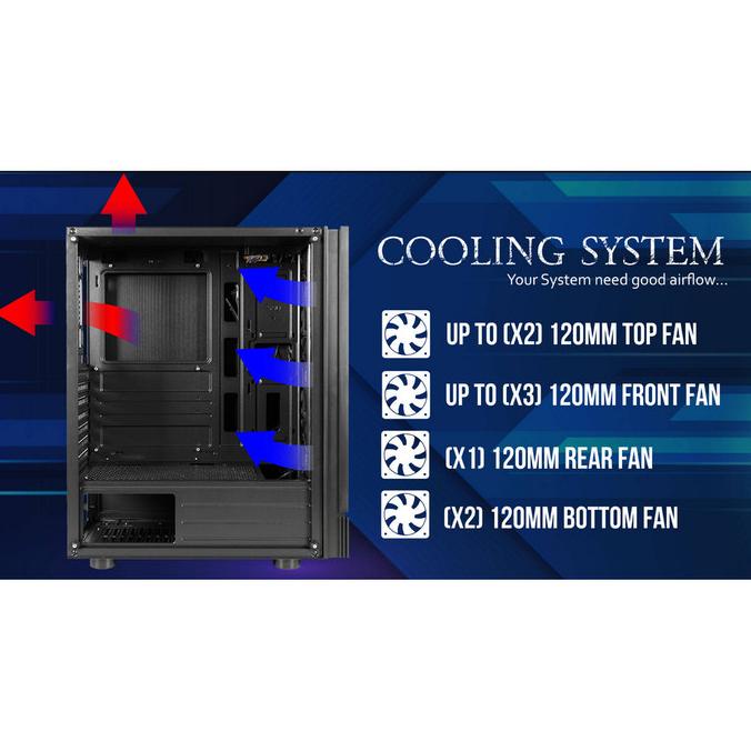 Jual Casing Cube Gaming Lich White Version - Atx - Tempered / Casing Pc ...