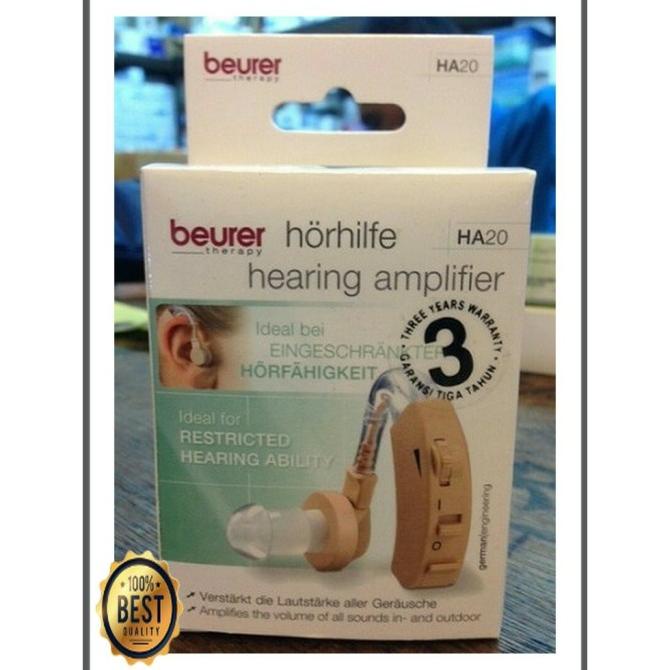 Jual HEARING AID BEURER HA 20 GARANSI 3 TAHUN ALAT BANTU TENGAR | Shopee Indonesia