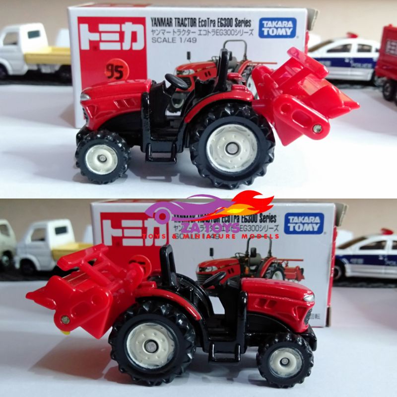 Jual Diecast Tomica Alat Berat Yanmar Tractor Ecotra Series EG300 ...