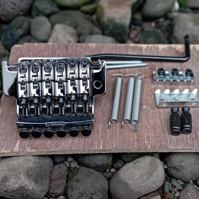 Jual Bridge Tremolo Gitar Ibanez Edge Zero III 3 Cosmo Black | Shopee ...