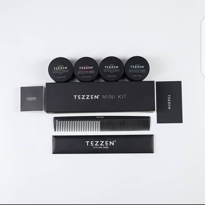 Jual Hari Ini Pomade Tezzen Mini Kit Alpha Bravo Charlie Delta 1 Set ...