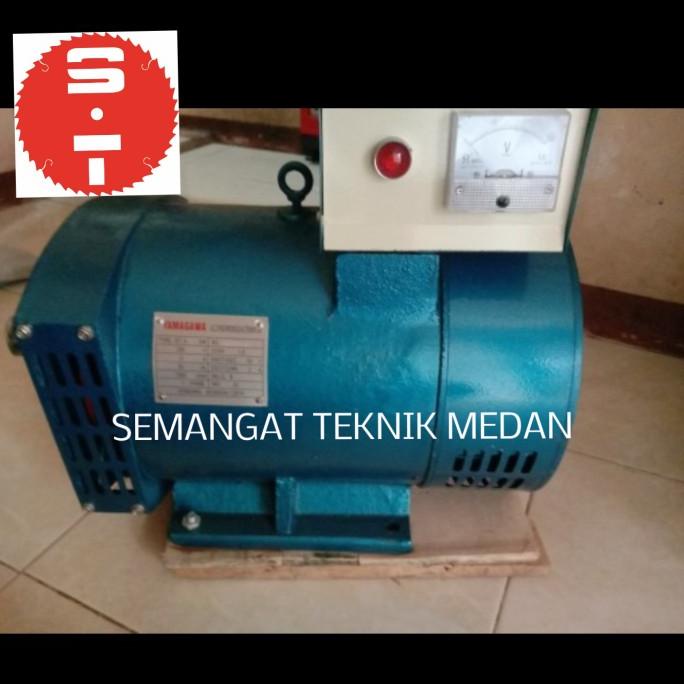 Jual ST3 DINAMO PEMBANGKIT PENGHASIL LISTRIK ALTERNATOR YAMAGAWA ST-3KW | Shopee Indonesia