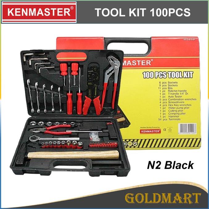Jual Tool Kit Set 100pcs / Kenmaster Alat Perkakas N2 | Shopee Indonesia