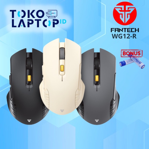 Jual Fantech WG12R / WG12-R Raigor Gen III Mouse Wireless Gaming ...