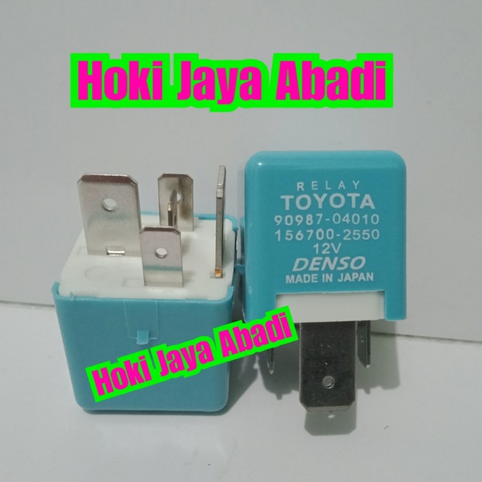 Jual 90987-04010 Relay Lampu Head Lamp Innova Inova Hilux Fortuner ...