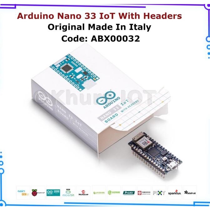 Jual Arduino Nano 33 IoT With Headers - Original Made In Italy | Shopee Indonesia