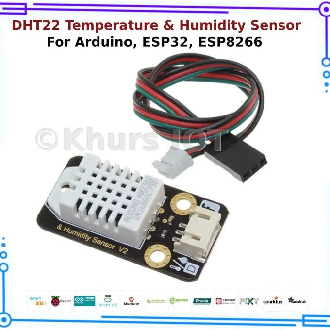 Jual DFRobot : DHT22 Temperature & Humidity Sensor | Shopee Indonesia