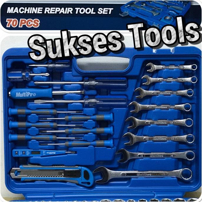 Jual Otomotive Tool Kit Set Multipro 70 Pcs Mekanik Tool Set Tool Kit ...