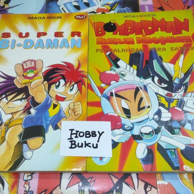 Jual Komik Super Bi Daman Bomberman Bidaman Bakugaiden Cabutan | Shopee ...