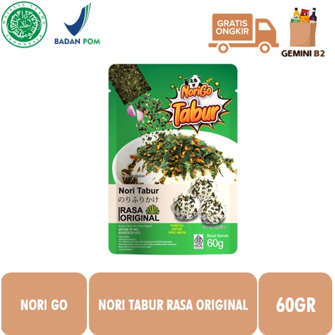 Jual Nori Go Tabur Rasa Original 60GR | Shopee Indonesia