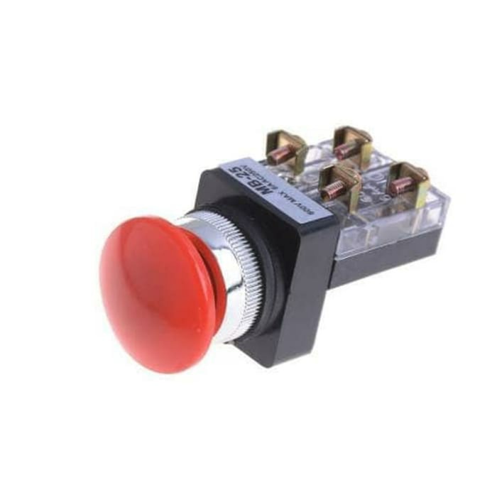 Jual Tombol Saklar Push On Button 250V 6A - 1 No 1 Nc | Shopee Indonesia