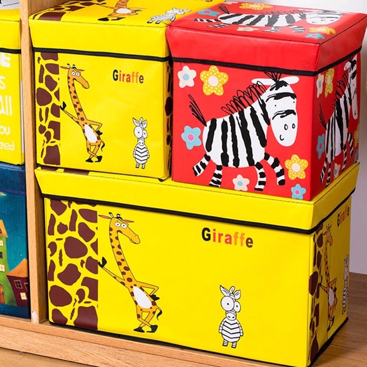 Jual Restock Storage box motif Animal /Tempat mainan majalah dll/Kursi ...